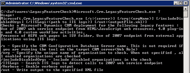 Legacy Feature Check Tool – CRM – Rajeev Pentyala – Technical Blog on ...