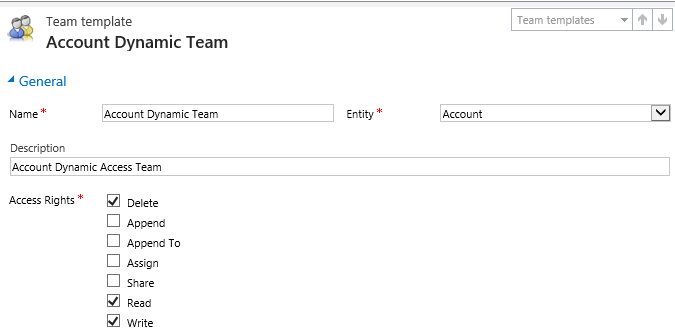 Teams vs Access Teams vs Access Team Templates – CRM 2013 – Rajeev ...