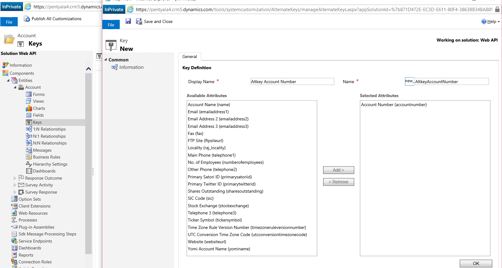 Retrieve and Update record with alternate key using Web API – CRM 2016 – Rajeev Pentyala ...