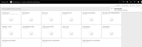 (Step By Step) Surface Power BI Reports in Dynamics CRM Dashboard ...