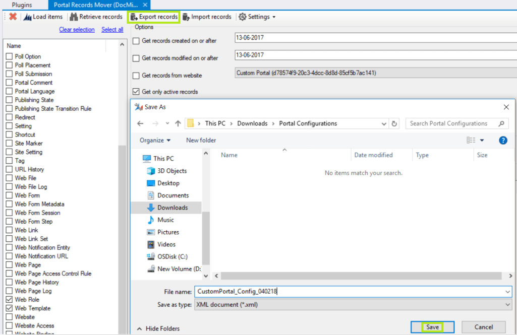 Dynamics Portals – ‘Record Mover’ and ‘Code Editor’ Tools – XrmToolBox ...