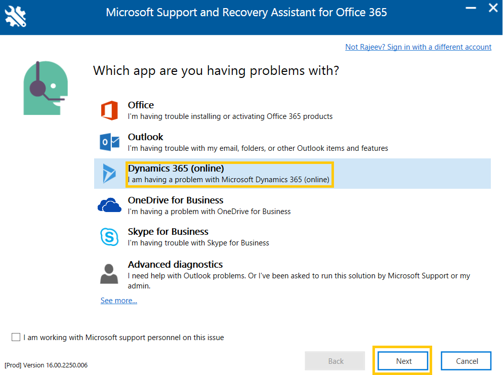 D365 – Troubleshoot and Fix connectivity issues – ‘Microsoft Support ...