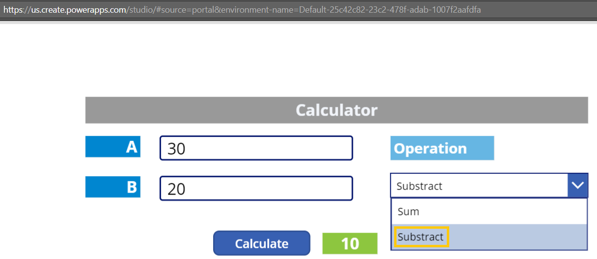 PowerApps – Step By Step – Build a simple Calculator App – Rajeev ...