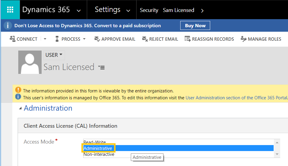 Dynamics 365 – Different types of User Accounts and License consumption ...