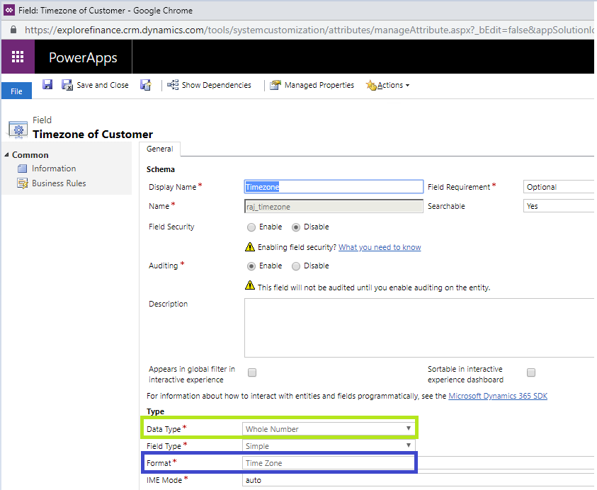 [D365 CE] Migrate data to field with “Time Zone” format – Rajeev ...