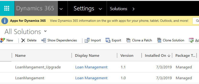 D 365 Managed Solutions – Delete Components from target instance using ...