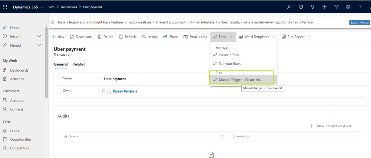 D365 – Shifting from Dynamics Workflow to Power Automate flow | Rajeev ...