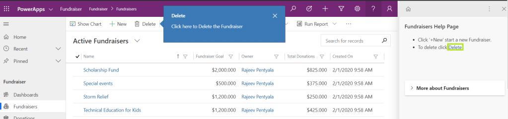 Power Apps – Custom help panes and guided tasks – Rajeev Pentyala ...