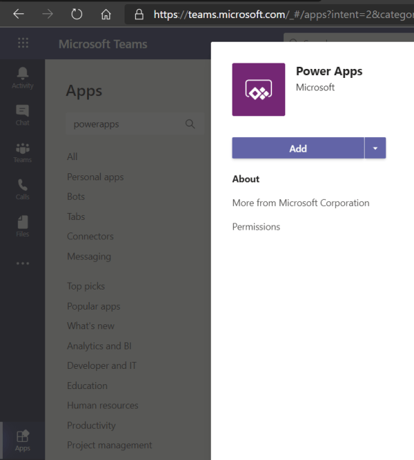Microsoft Teams and PowerApps – Project Oakdale | Rajeev Pentyala ...
