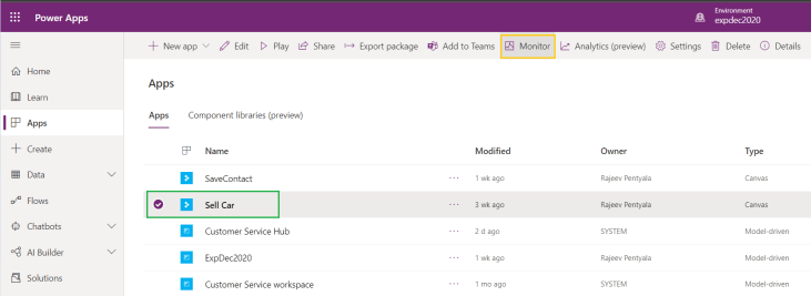 [Step by Step] Debug Model Driven and Canvas Apps using ‘Monitor’ tool – Rajeev Pentyala ...