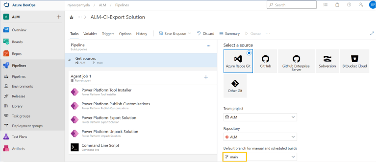 Azure DevOps (ADO) | Pipeline failure | Could not get the latest source ...