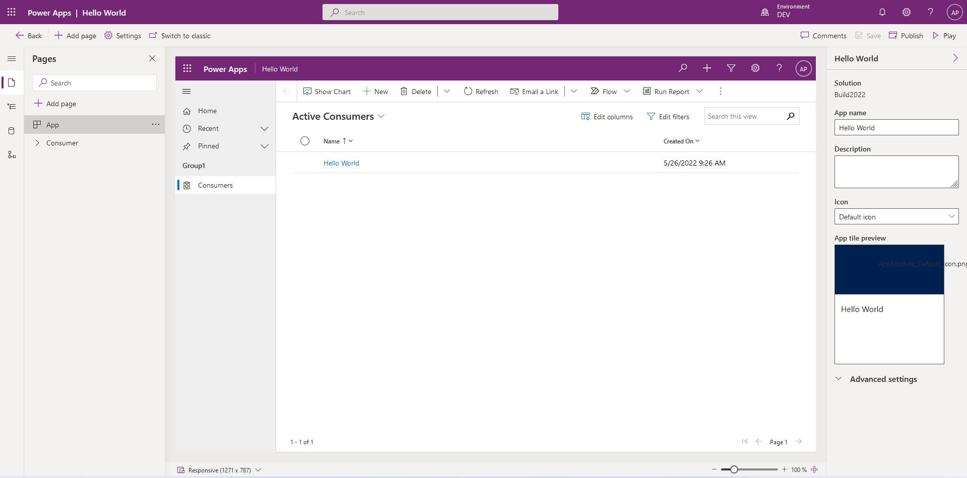 Power Apps Maker Portal | Create tables with Table hub and new designer ...