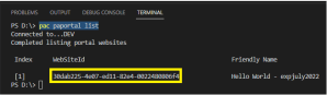 [Step by Step] Power Apps portals | Version Control website using Power Platform CLI – Rajeev ...