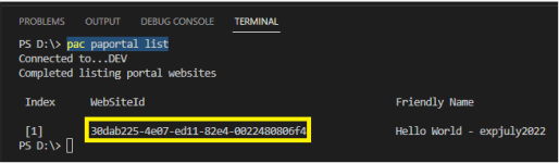 [Step by Step] Power Apps portals | Version Control website using Power Platform CLI – Rajeev ...