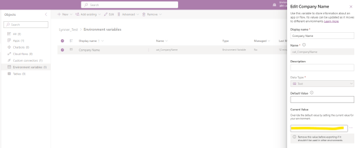 Dataverse | Solution Import Error | Environment variable value cannot ...