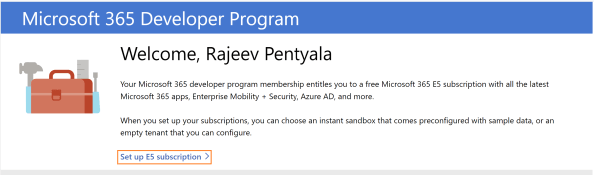 [Step by Step] Sign up for Power Apps Developer Plan | Rajeev Pentyala ...