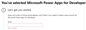 [Step by Step] Sign up for Power Apps Developer Plan – Rajeev Pentyala ...