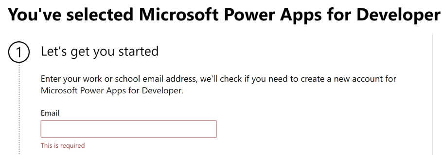 [Step by Step] Sign up for Power Apps Developer Plan – Rajeev Pentyala ...