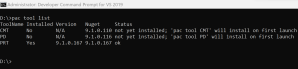 Pac cli | Install and launch Plugin Registration, Package Deployer and Configuration Migration ...