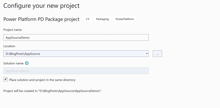 [Step by Step] Create an AppSource package using Package Deployer tool ...