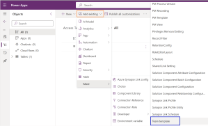 [Step by Step] Access team templates can be added in a Dataverse ...