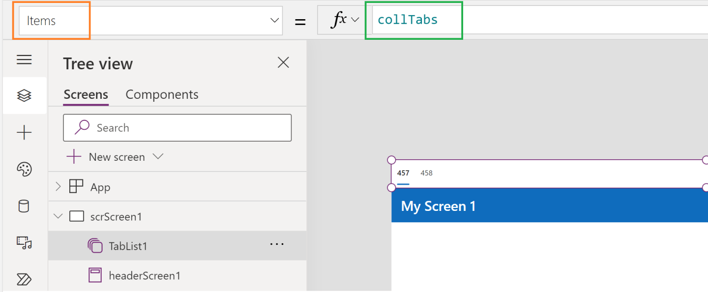 [Step by Step] Power Apps | Using ‘Tabs or tab list’ modern control ...