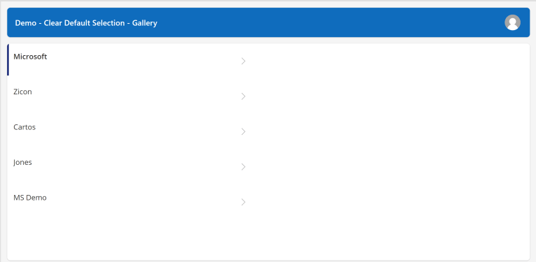 [Quick Tip] Canvas App | Gallery Control | Clear default record selection – Rajeev Pentyala ...