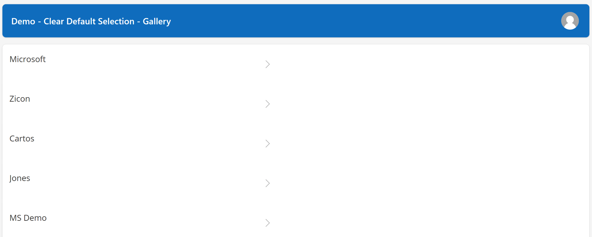 [Quick Tip] Canvas App | Gallery Control | Clear default record selection – Rajeev Pentyala ...