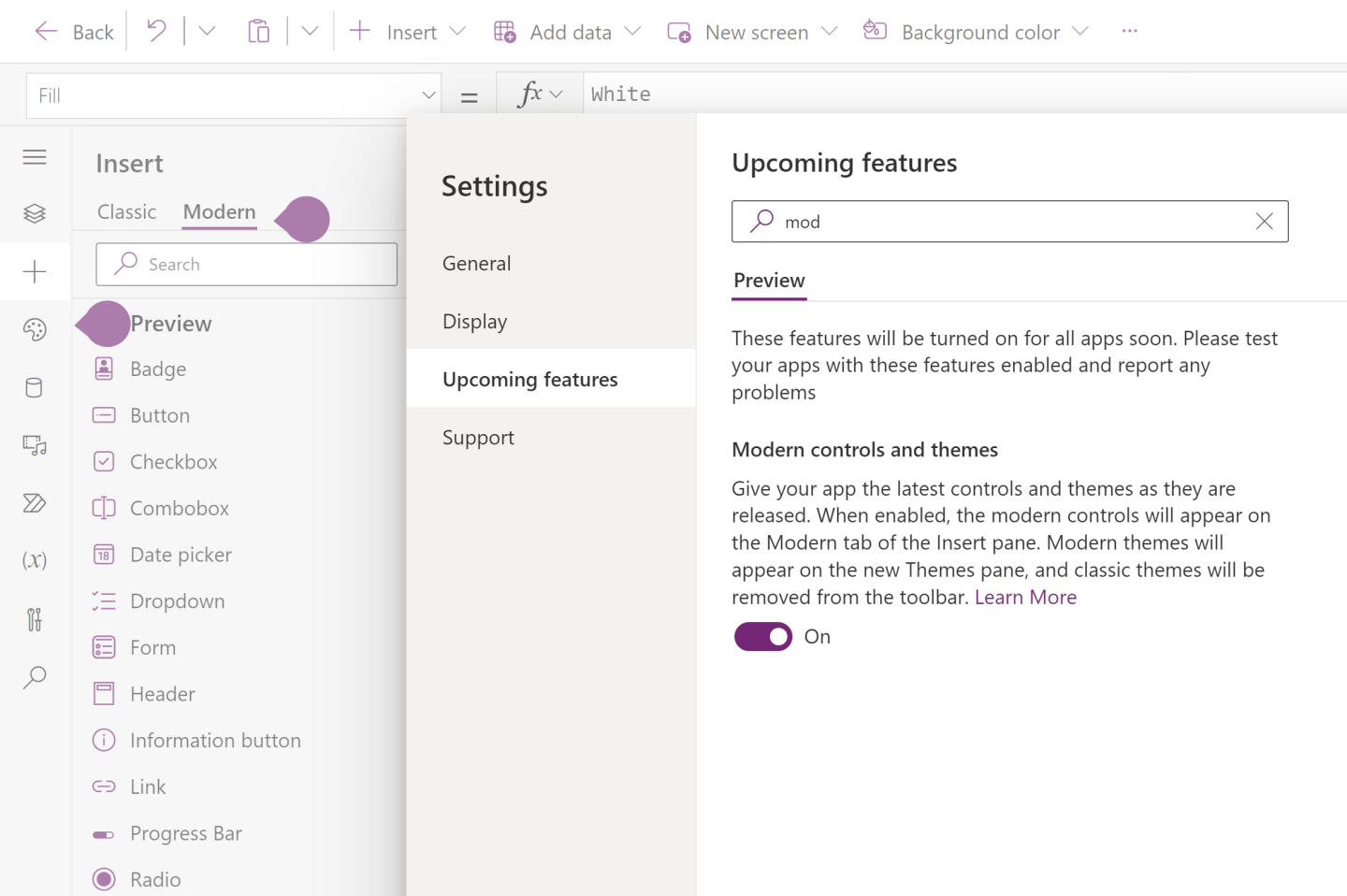 [Step by Step] Power Apps | Using ‘Tabs or tab list’ modern control ...