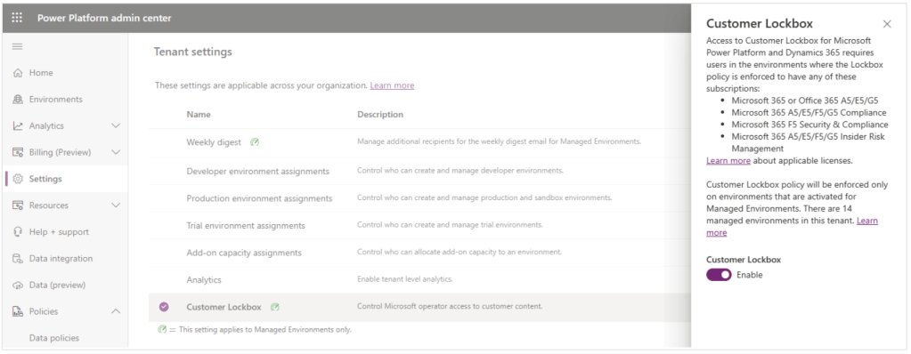Customer ‘Lockbox’ policy in Power Platform and Dynamics 365 – Rajeev ...