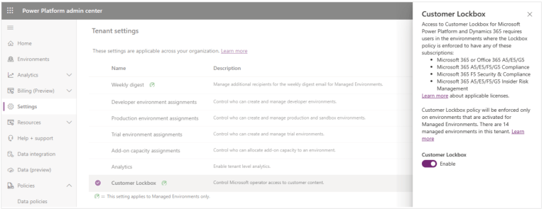 Customer ‘Lockbox’ policy in Power Platform and Dynamics 365 – Rajeev ...