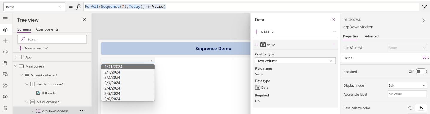 Power Fx | Understanding the ‘Sequence’ Function – Rajeev Pentyala – Technical Blog on Power ...