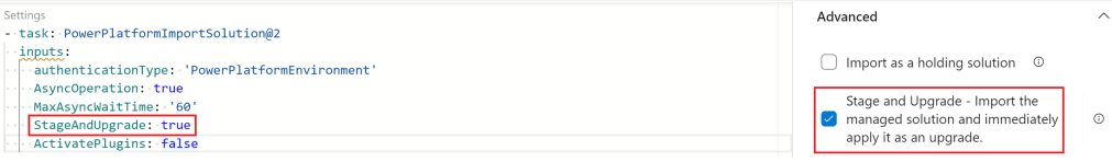 Power Platform | Solution import using the ‘stage-and-upgrade’ feature ...