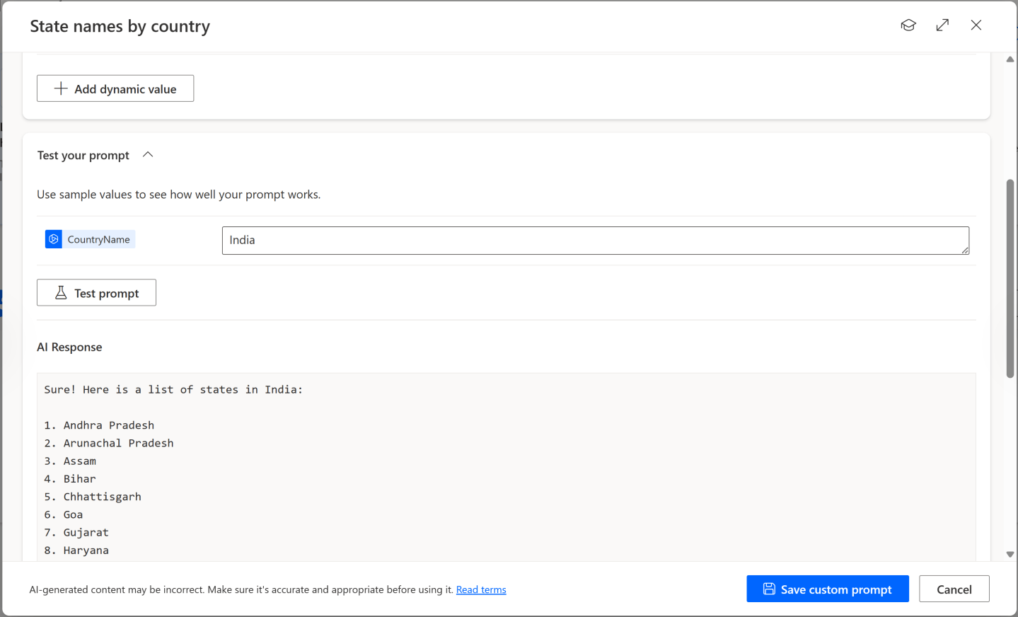 Power Automate | AI prompts | Create and consume ‘Custom Prompts ...