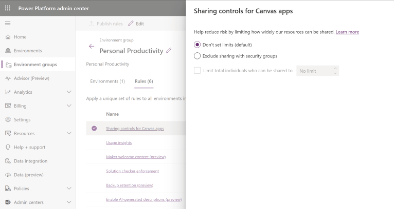 Power Platform | Managed Environments | Environment groups – Rajeev ...