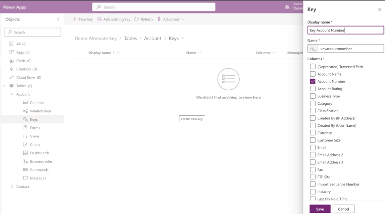 Power Automate | Dataverse | Create row by setting lookup column with ...