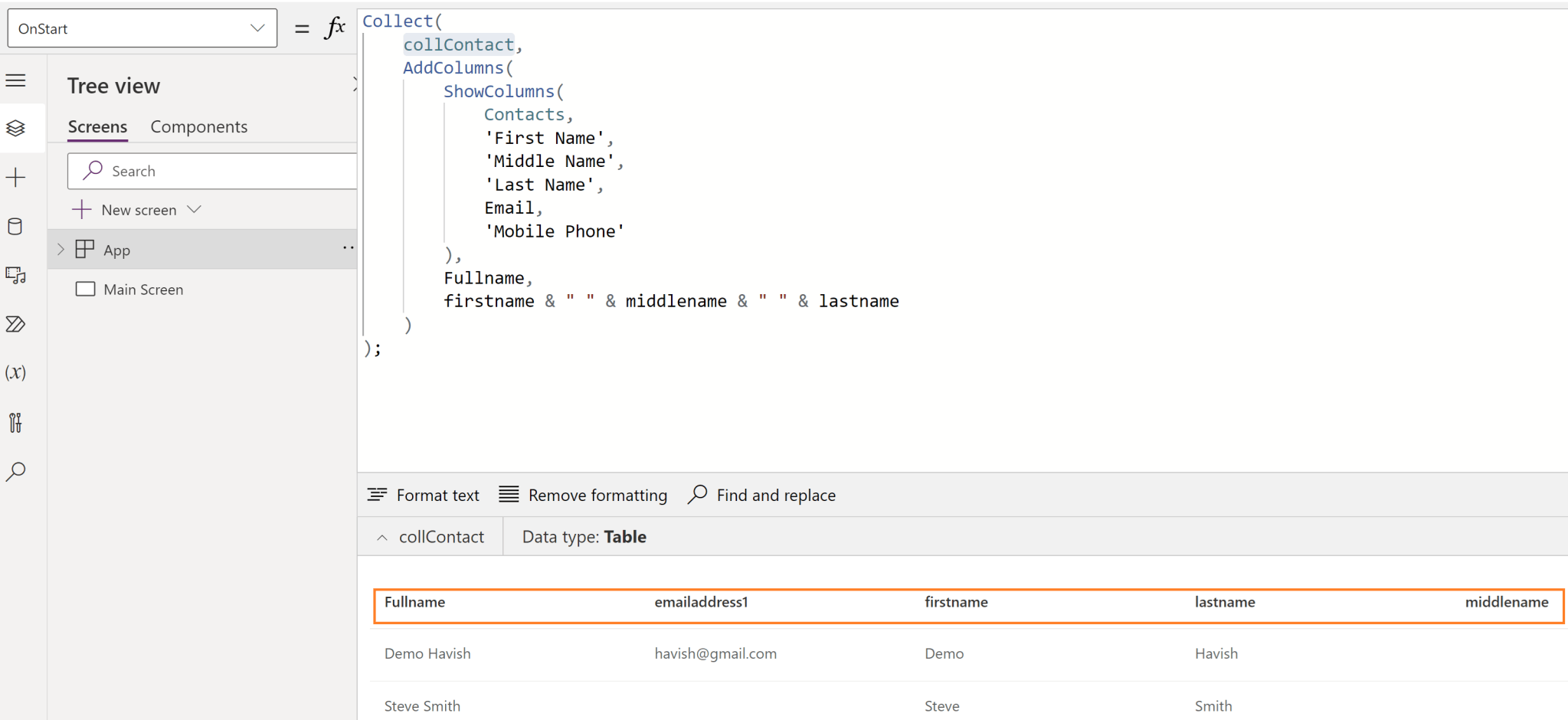 [Beginners] Power Fx: ShowColumns, AddColumns, RenameColumns and ...