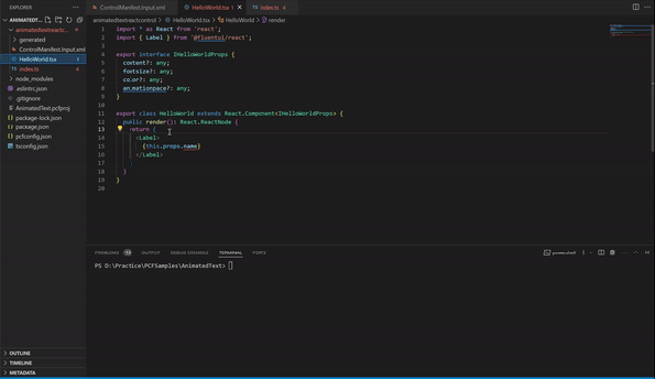 Power Apps Component Framework (PCF) | Create React (virtual) code ...