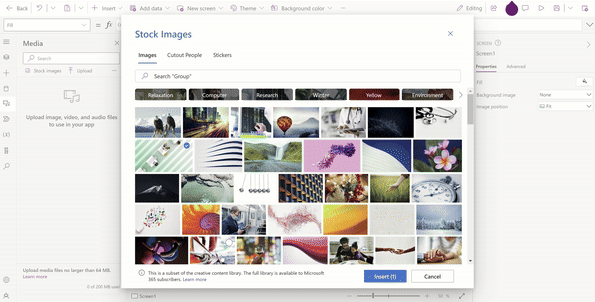 [Quick Tip] Canvas app : Using ‘Stock Images’ | Rajeev Pentyala ...