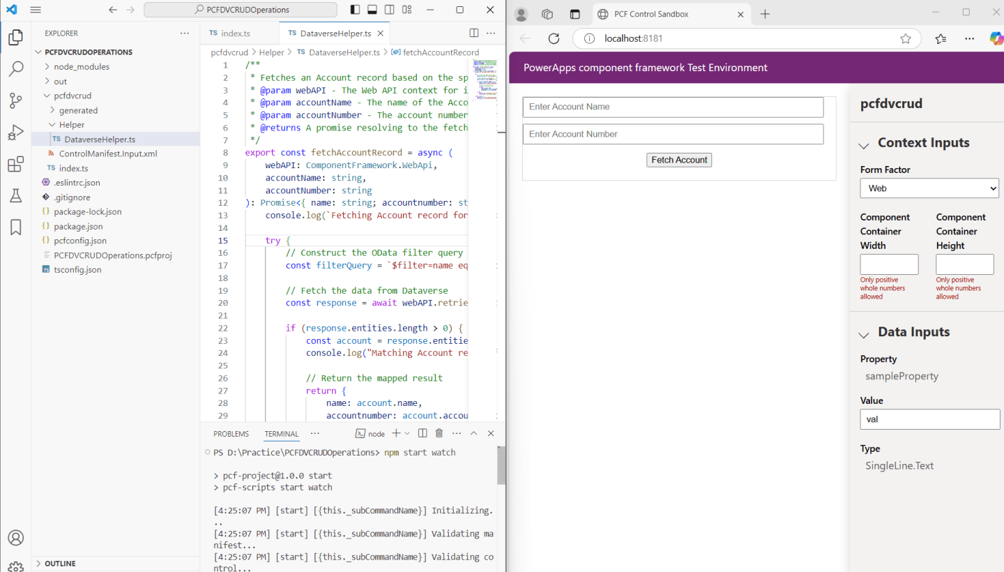 [Step by Step] Beginner : Create a PCF control and add it to a custom ...