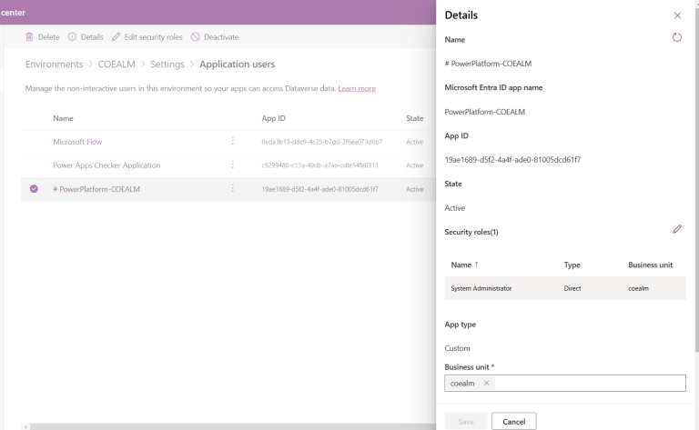 Power Platform | pac cli | Create a Service Principal with one command ...