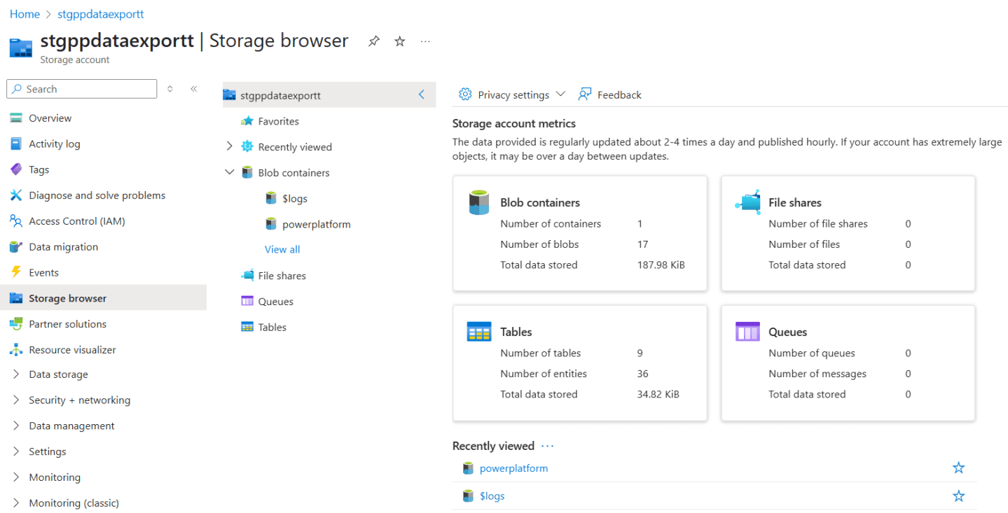 Power Platform Data Export: Track Power Apps Usage with Azure Data Lake ...
