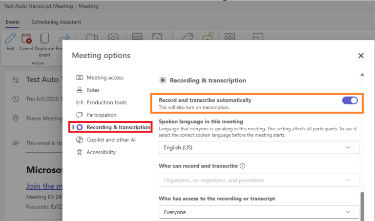 Enable Auto-Recording in Teams Meetings via Power Automate and ...
