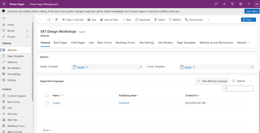 [Step by Step] Power Pages | Configure Multiple Languages – Rajeev ...