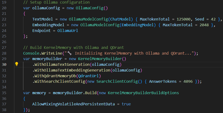 Build a RAG Chat App in C# Using Semantic Kernel, Ollama, and QDrant – Rajeev Pentyala ...