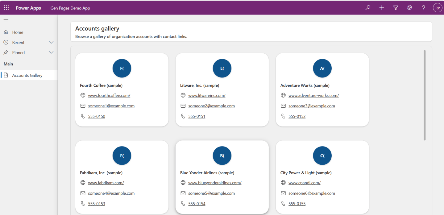 Model Driven Apps | Generative pages (preview) – Rajeev Pentyala ...