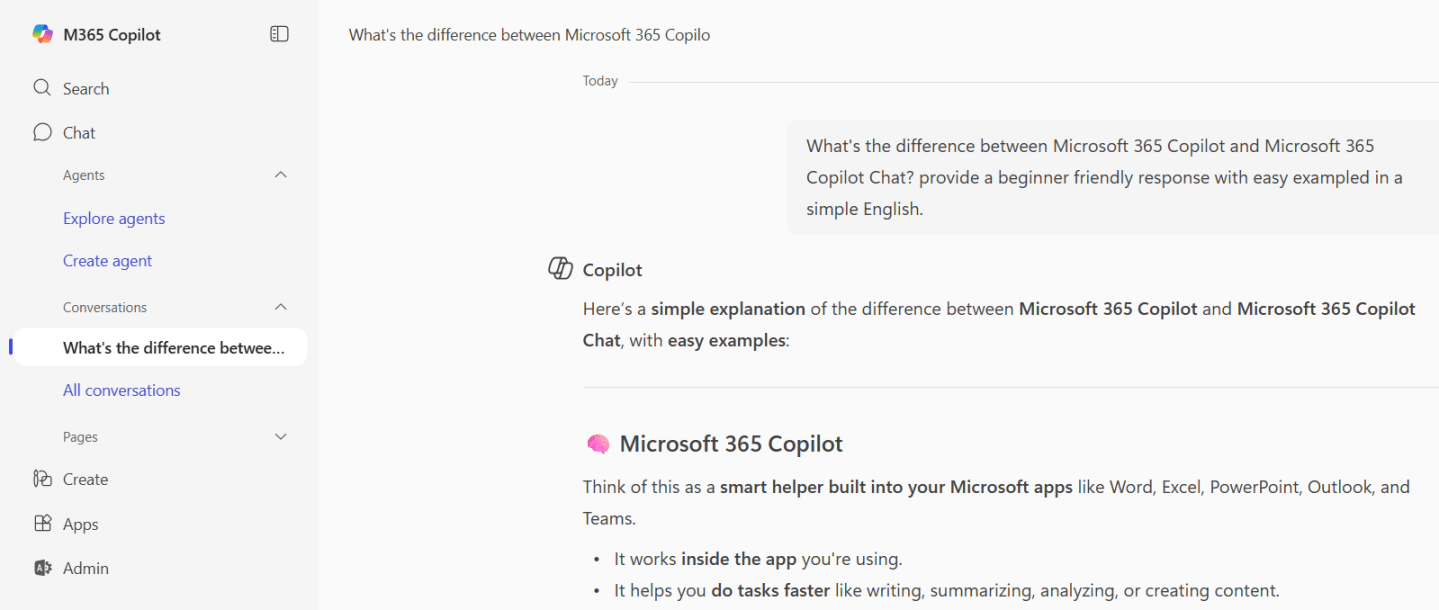[Beginner Guide] Microsoft 365 Copilot Chat vs Microsoft 365 Copilot – Rajeev Pentyala ...