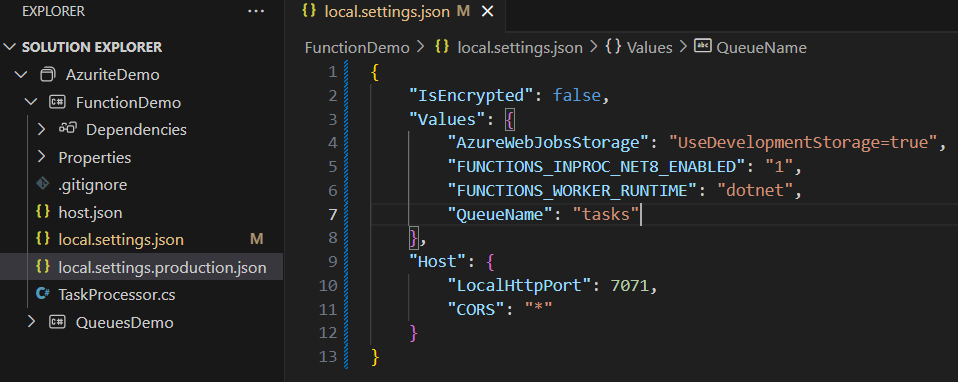 Azurite: Build Azure Queues and Functions Locally with C# – Rajeev ...