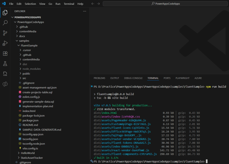 Getting Started: Build Your First Power Apps Code App – Rajeev Pentyala ...