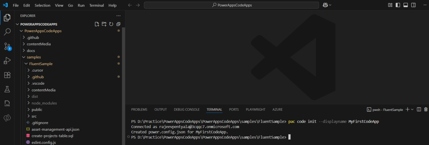 Getting Started: Build Your First Power Apps Code App – Rajeev Pentyala ...